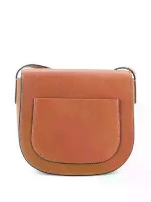 Celine Trotteur Calfskin Small Crossbody Bag - Brown