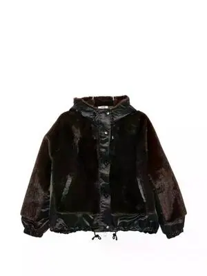 VALENTINI 1972 Zip-fastening Hooded Jacket - Brown