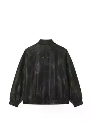 FIVE CM Faded Effect Zip-up Jacket