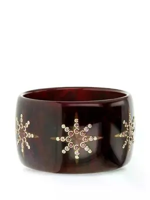 Mark Davis Diamond And Pink Sapphire Bracelet - Brown
