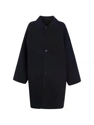 Sofie D'hoore Carmine Button-up Wool Coat - Blue