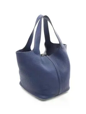 Hermès 2019 Clemence Picotin Lock 22 Handbag - Blue