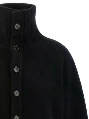 Extreme Cashmere Clement Ribbed-trim Cardigan - Black