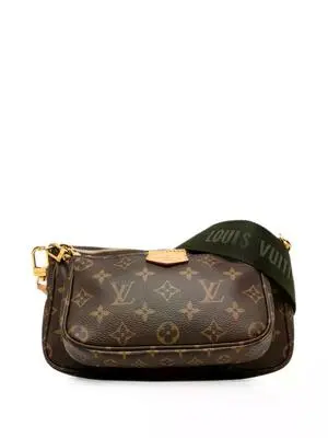 LOUIS VUITTON Monogram Multi Pochette Accessoires Satchel