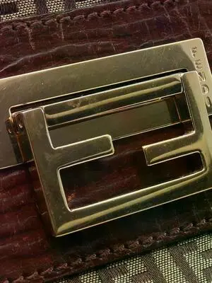 Fendi 2000-2010 Zucchino Canvas Tote Bag