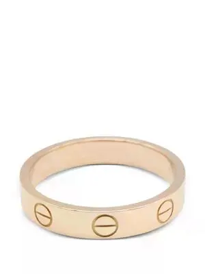 Cartier 18k Rose Gold Love Ring - Pink