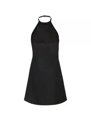 Valentino Garavani Crystal-embroidered Bow Mini Dress