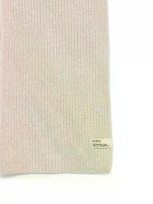 A.p.c. Sasha Ribbed-knit Scarf