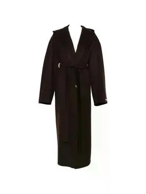 Sportmax Hooded Belted Coat