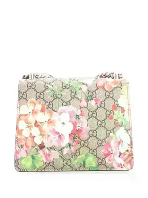 Gucci Dionysus Blooms Print Gg Coated Canvas Mini Shoulder Bag