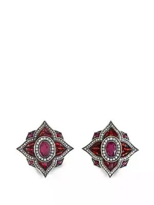 SEVAN BIÇAKÇI Ruby And Diamond Earrings