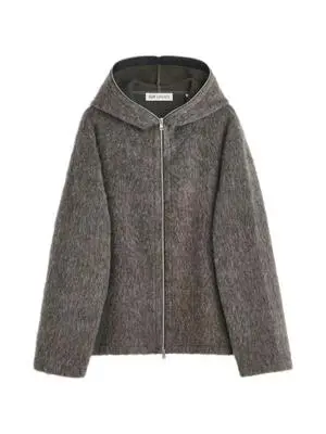 Our Legacy Hooded Zipped Cardigan - Neutrals