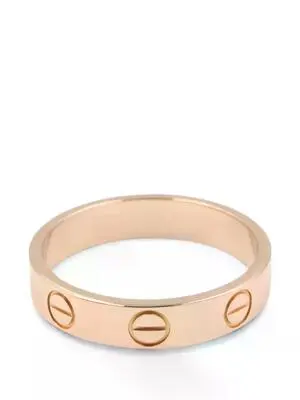 Cartier 18k Gold Love Ring - Pink