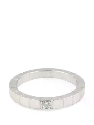 Cartier 2010s Raniere Diamond Ring - Silver