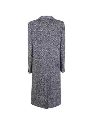 Tagliatore Amanda Single-breasted Coat - Black