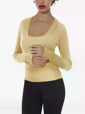 Wolford Ribbed-knit Long-sleeve Sweater