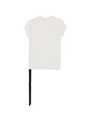 Rick Owens Ribbed-trim Strap-detail T-shirt