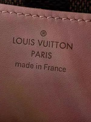 LOUIS VUITTON Croisette Chain Wallet Damier Crossbody Bag