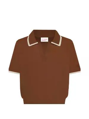 MC2 SAINT BARTH Evonne Contrast-trim T-shirt