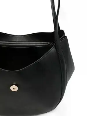 Guess Coleen Logo-plaque Leather Shoulder Bag