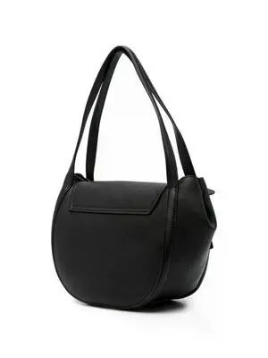 Guess Coleen Logo-plaque Leather Shoulder Bag