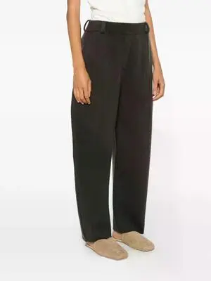 LISA YANG Wrenda Seam-detail Straight-leg Trousers