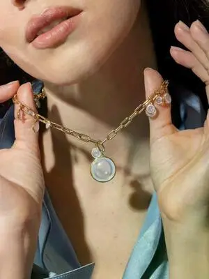 Goshwara Mischief Moonstone Necklace