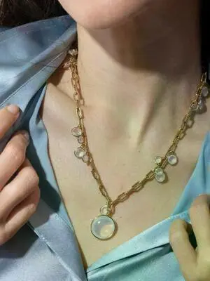 Goshwara Mischief Moonstone Necklace