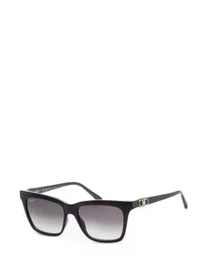 FERRAGAMO Rectangle Frame Sunglasses - Black