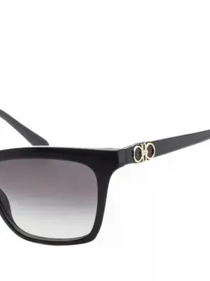 FERRAGAMO Rectangle Frame Sunglasses
