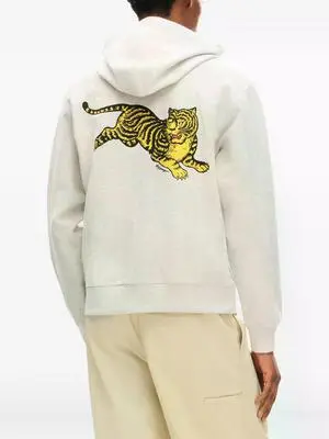 Kenzo Jumping Tiger Herringbone Hoodie