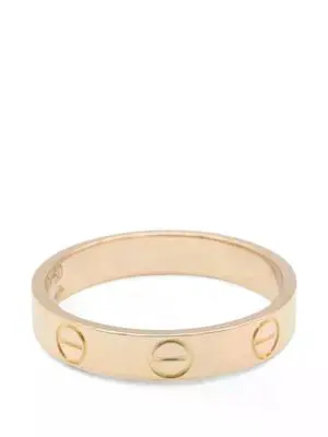 Cartier 18kt Rose Gold Love Ring - Pink