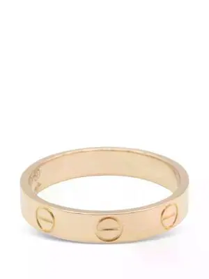 Cartier 18kt Rose Gold Love Ring - Pink