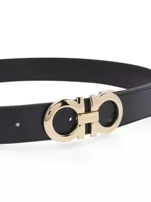FERRAGAMO Reversible And Adjustable Gancini Belt