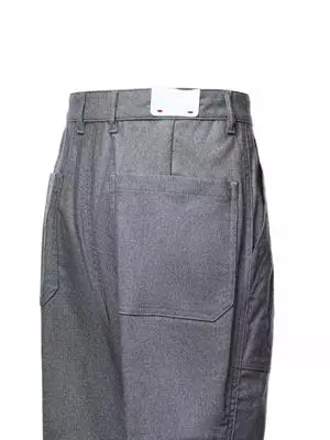 Eleventy Pleated Patch-pocket Jeans