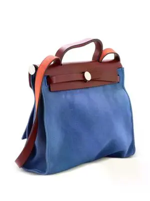 Hermès Herbag Zip 31 Shoulder Bag - Blue