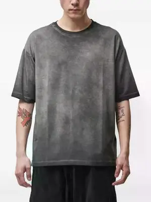THOM KROM Cold-dye Crew-neck T-shirt