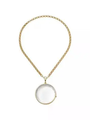 Loquet Jupiter Locket Pendant Necklace - Gold
