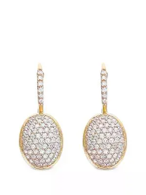 NANIS Medium Ciliegine Diamond Drop Earrings In 18k Yellow - Gold