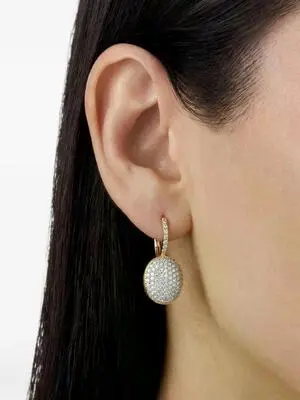 NANIS Medium Ciliegine Diamond Drop Earrings In 18k Yellow