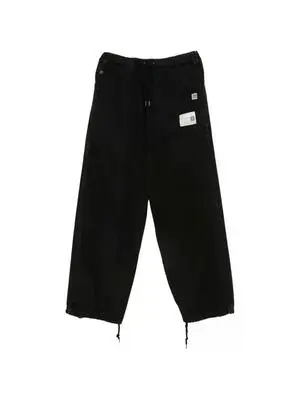 Mihara Yasuhiro Logo-patch Track Pants - Black