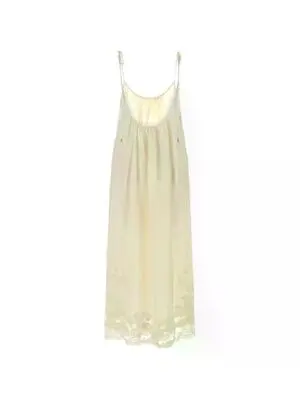Cult Gaia Magda Lace-trimmed Midi Dress