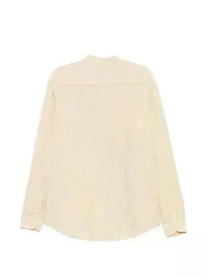 COSTUMEIN Band-collar Long-sleeve Shirt
