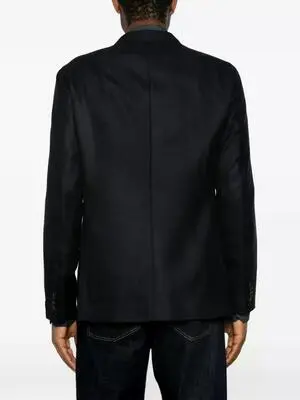 Caruso Single-breasted Notched-lapels Blazer