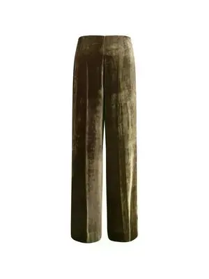 P.a.r.o.s.h Velvet Wide-leg Trousers