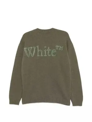 Off-White Logo-embroidered Sweater