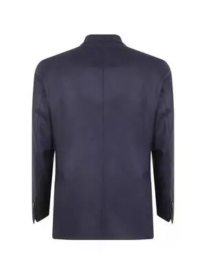 Tagliatore Logo-pin Single-breasted Blazer