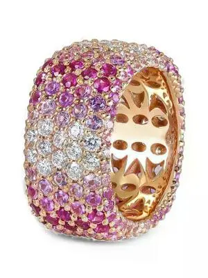 FULLORD Starghost Diamond And Sapphire Ring