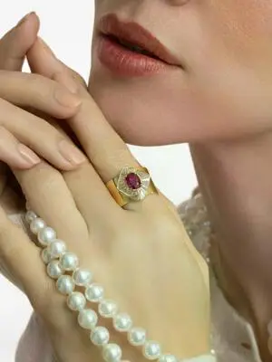 YUTAI Revive Ruby And Diamond Ring