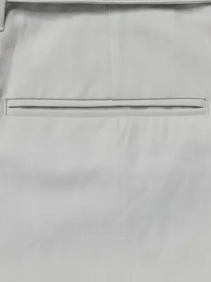 STOFFA Belted Twill Shorts